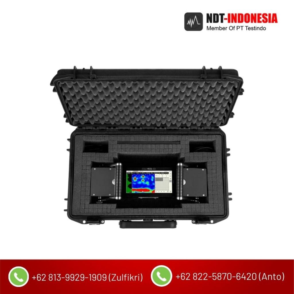 Ultrasonic Pulse-Echo Tomography Systems A1040 Mira 3D - NDT-INDONESIA.COM